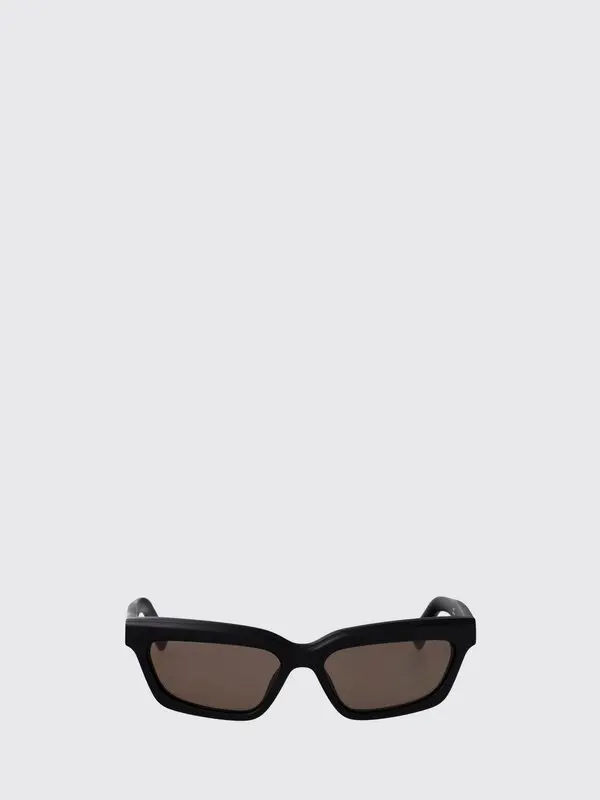Jacquemus Le Salon Rectangular Acetate Sunglasses With Amber Lenses