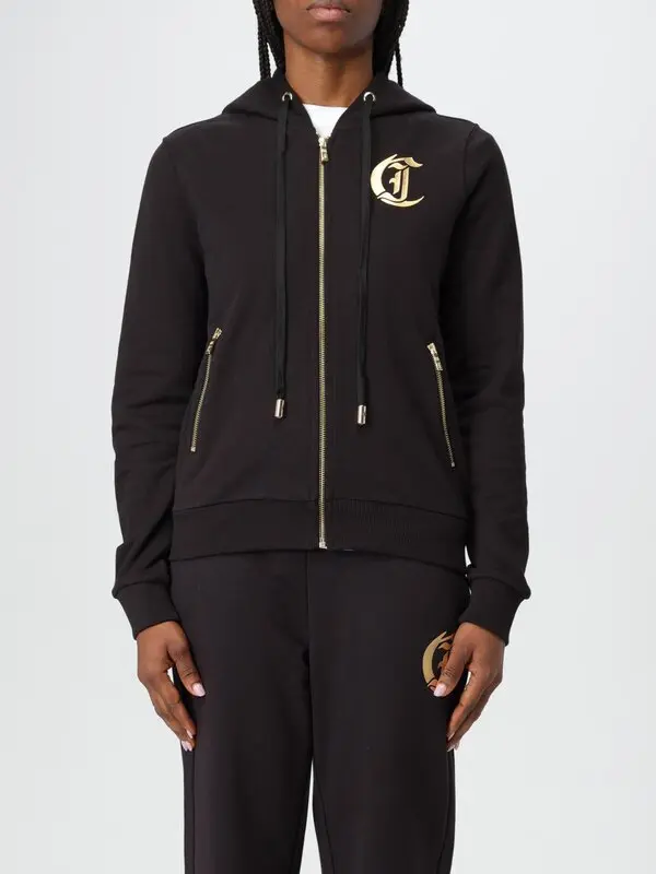 Just Cavalli Hooded Zip-up Sweatshirt