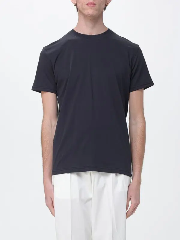 PT TORINO Cotton And Silk T-shirt - Black