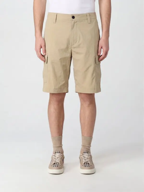 Burberry Knee-length Nylon Cargo Shorts With Side Pockets