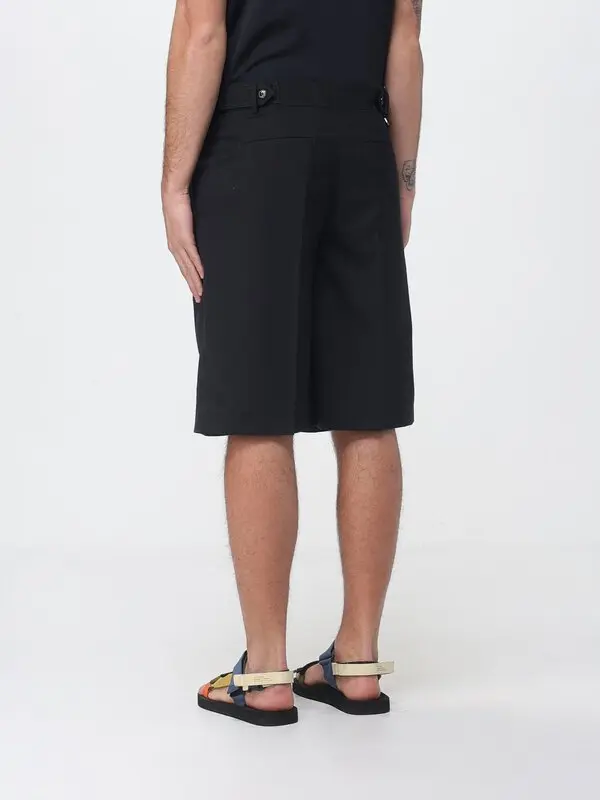 PT TORINO Tailored Cotton Shorts - Black