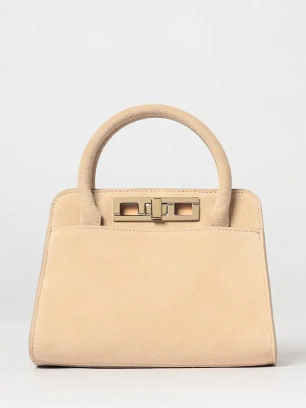 Fabiana Filippi Suede Bag - Beige
