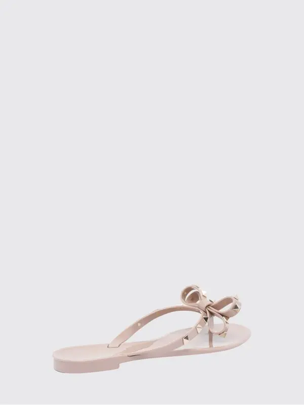 Valentino Garavani Studded Bow Flip-flops