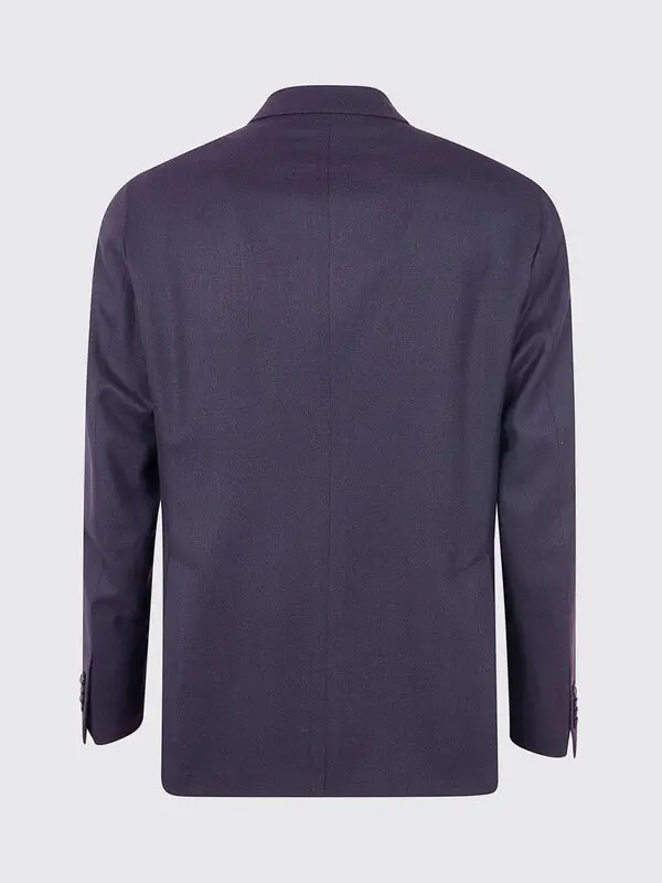 Tagliatore Double Breasted Virgin Wool Blazer