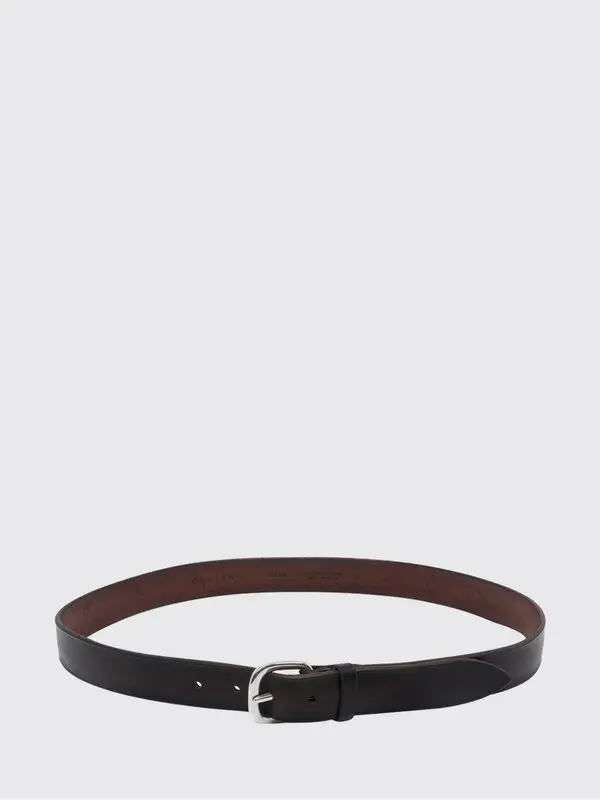 Orciani Leather Belt - Dark
