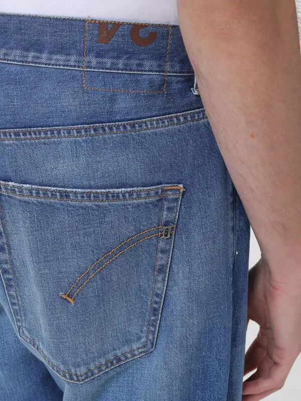 DONDUP Distressed Denim Wide Leg Jeans