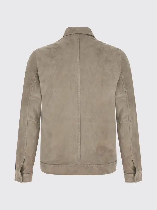 GIORGIO BRATO Suede Lambskin Shirt Jacket