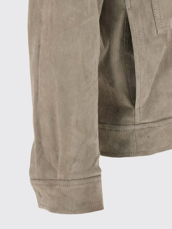 GIORGIO BRATO Suede Lambskin Shirt Jacket