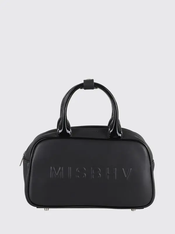 MISBHV Embossed Logo Top Handle Bag