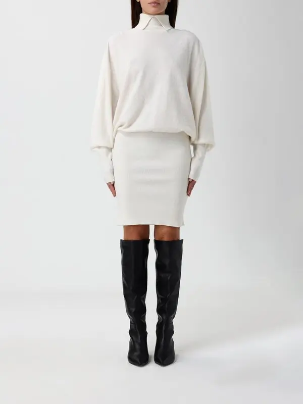 GENNY Knit Turtleneck Dress