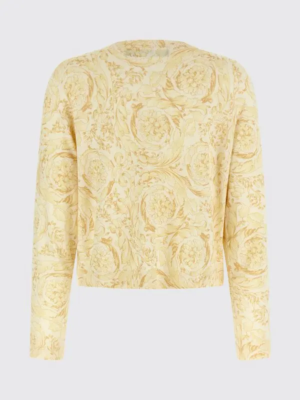 Versace Baroque Silk Cardigan