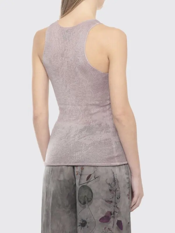 Avant Toi Textured Knit Racerback Top