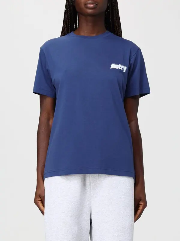 AUTRY Cotton T-shirts With Logo
