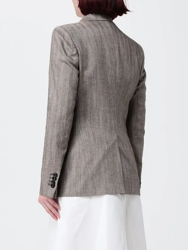 Tagliatore Cotton Blend Double-breasted Blazer