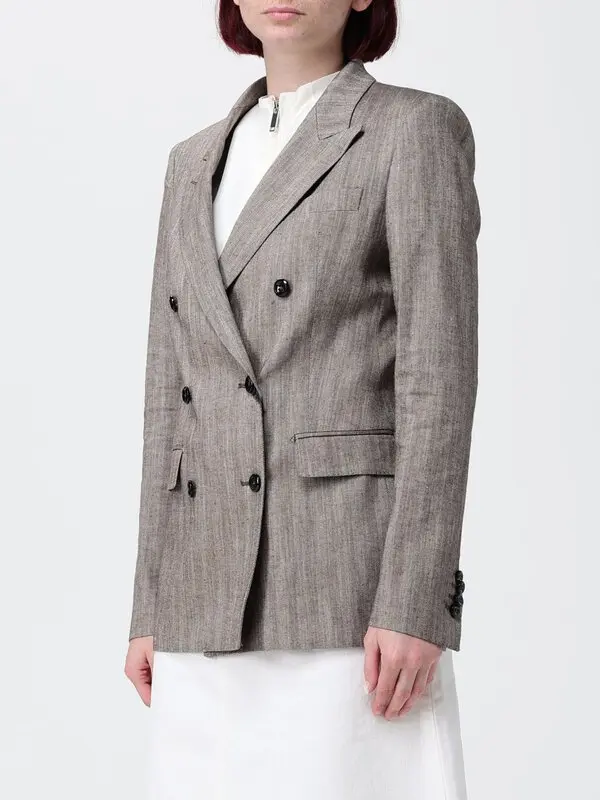 Tagliatore Cotton Blend Double-breasted Blazer