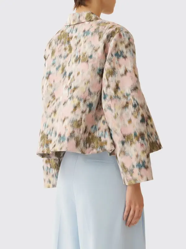 Fabiana Filippi Floral Polyester Blazer