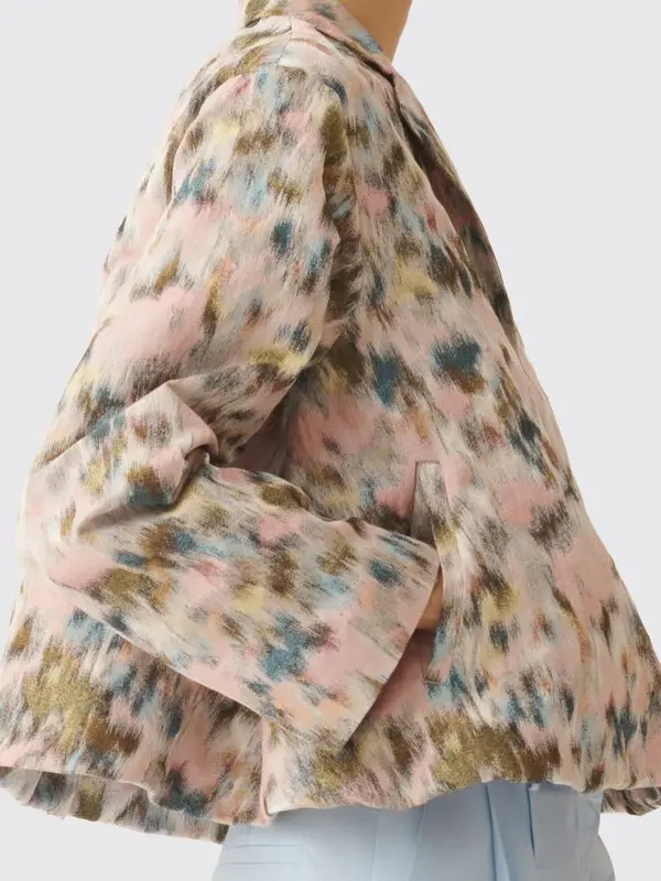 Fabiana Filippi Floral Polyester Blazer