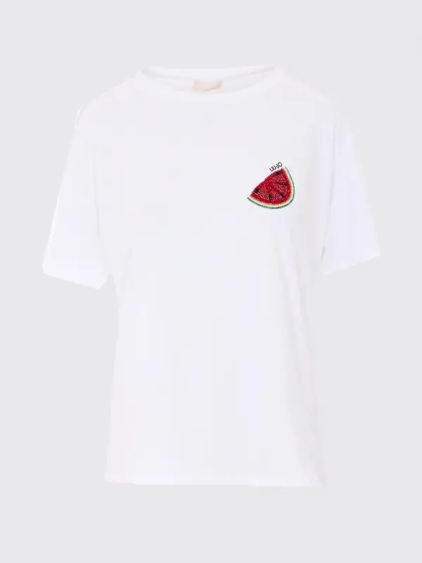 Liu Jo Cotton T-shirts With Logo