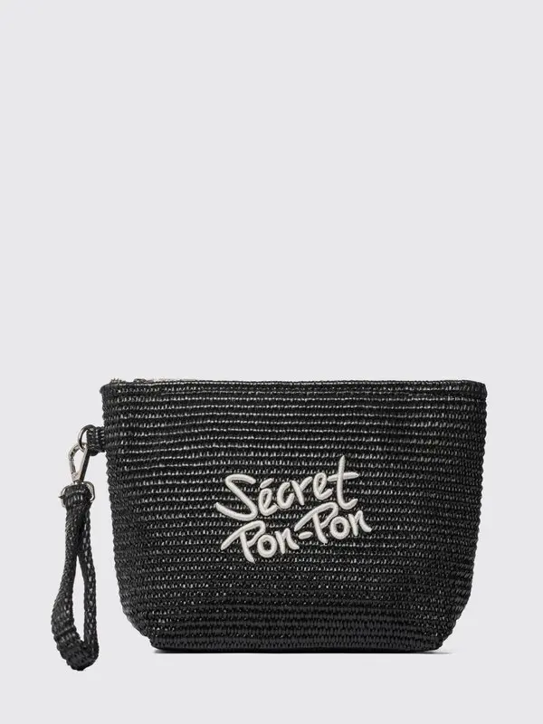 SECRET PON-PON Clutch Colour - Black