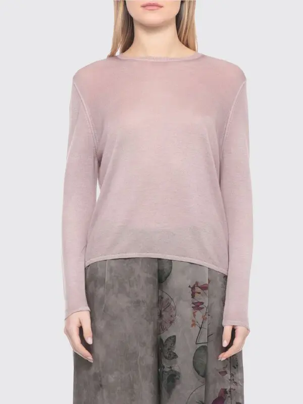 Avant Toi Cashmere And Silk Sweater - Burnt