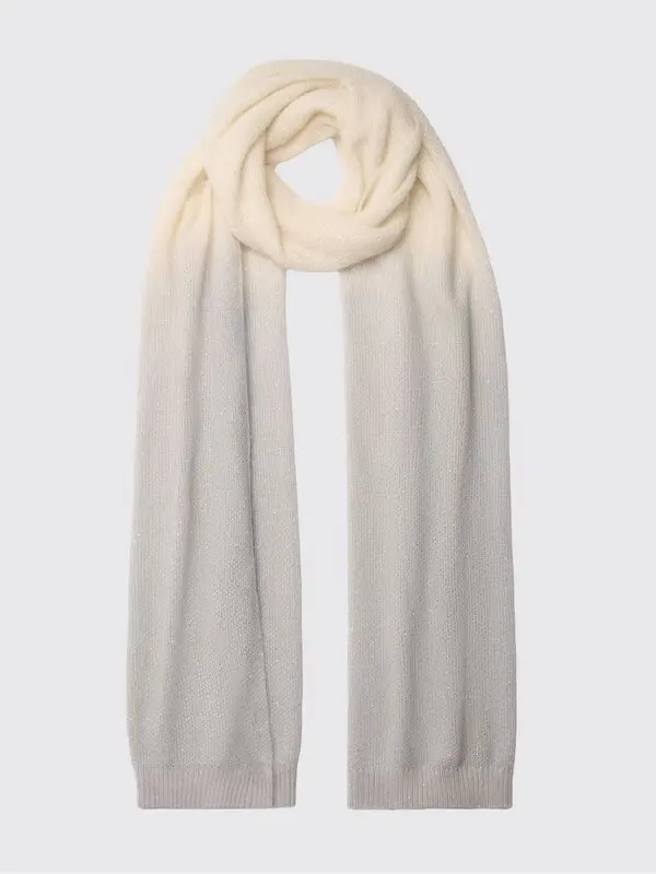 Fabiana Filippi Wool Blend Scarf With Sequins