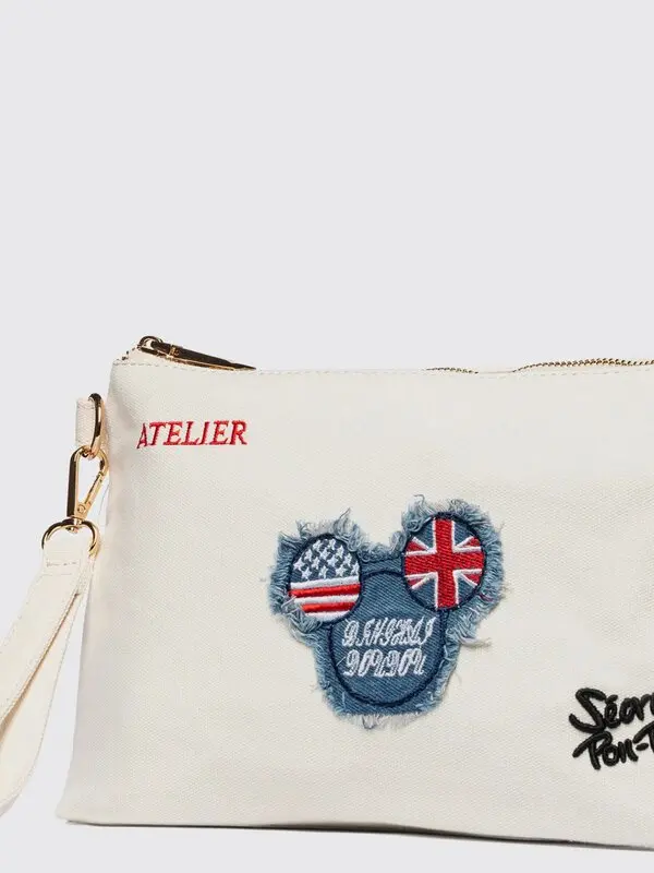 SECRET PON-PON Clutch Colour - Ecru