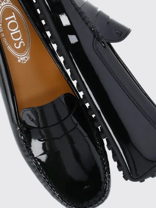 TOD'S Driver Patent Leather Loafers