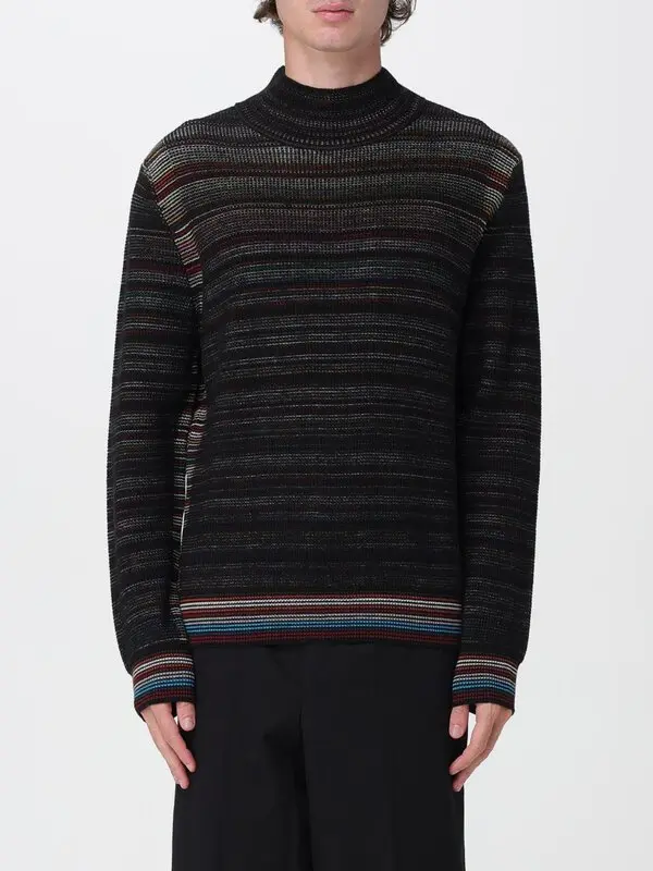 Paul Smith Striped High Neck Jumper