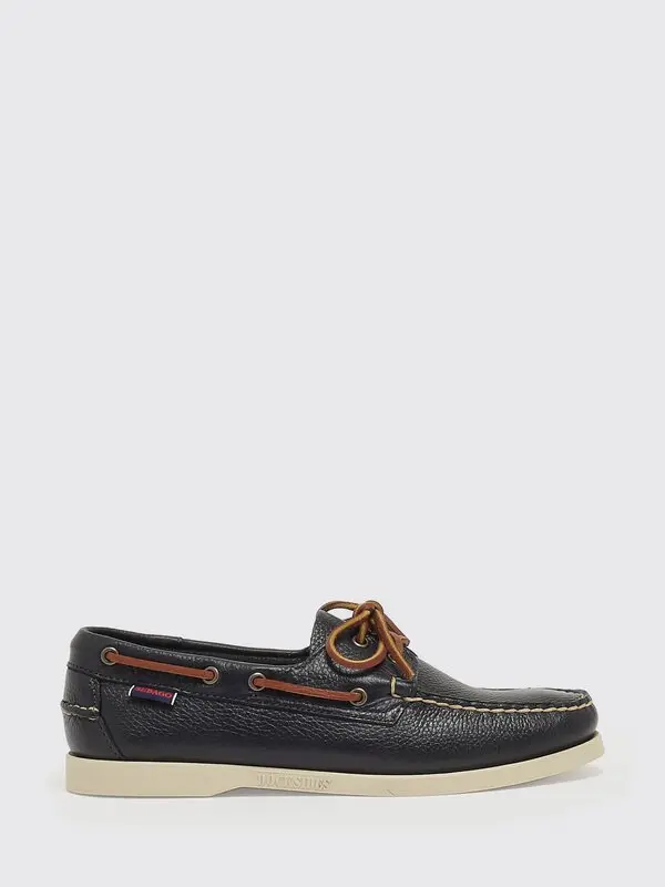SEBAGO Portland Hammered Leather Boat Loafers