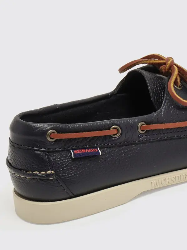 SEBAGO Portland Hammered Leather Boat Loafers