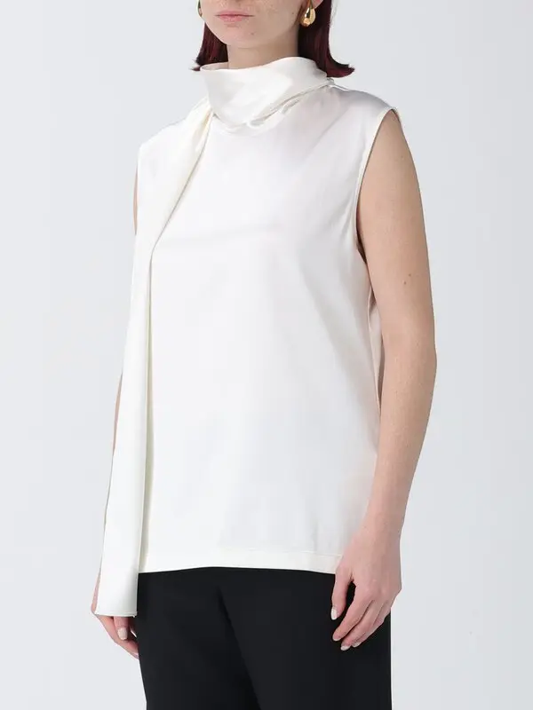 Bottega Veneta Sleeveless Silk Blouse