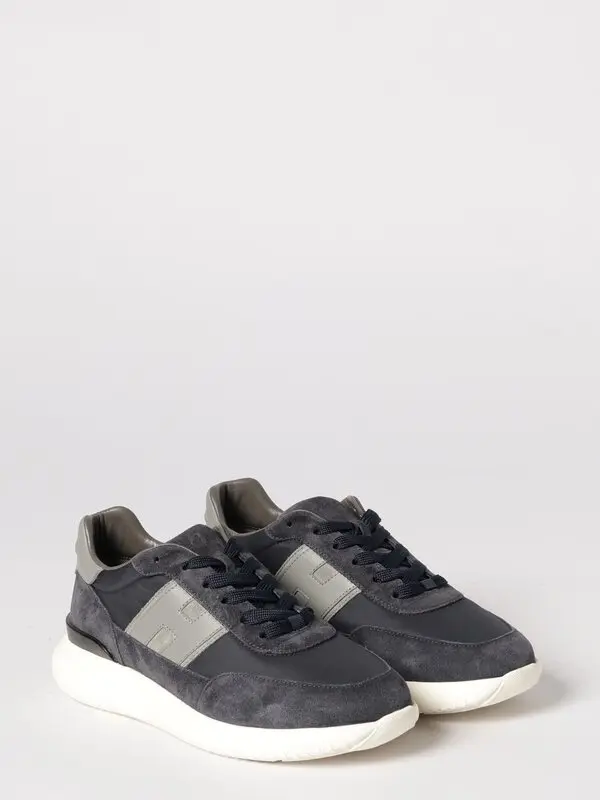 Hogan Interactive³ Suede And Nylon Sneakers
