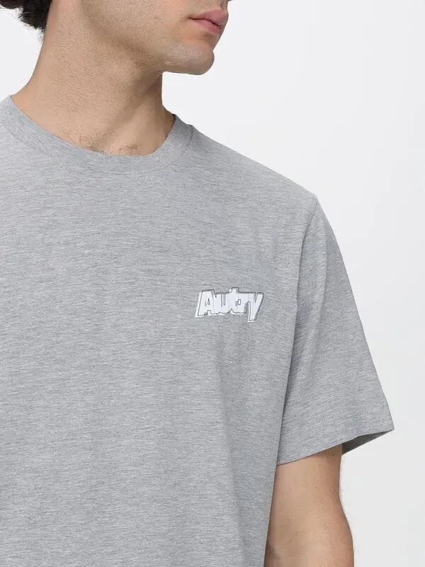 AUTRY Cotton T-shirt With Mini Logo