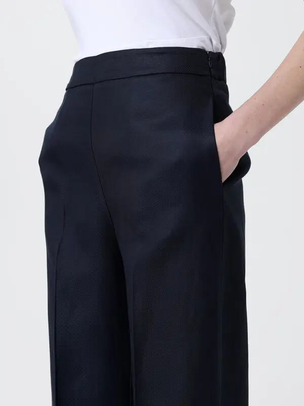 Liviana Conti Cesira Linen Blend Tailored Trousers