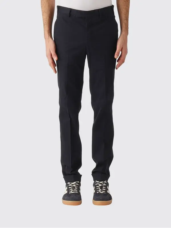 PT TORINO Cotton And Silk Chino Trousers