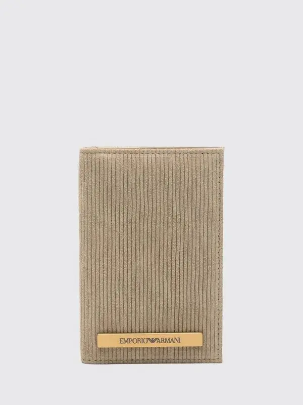 Emporio Armani Suede Wallet