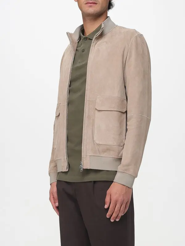 DUNO Octane Suede Bomber Jacket
