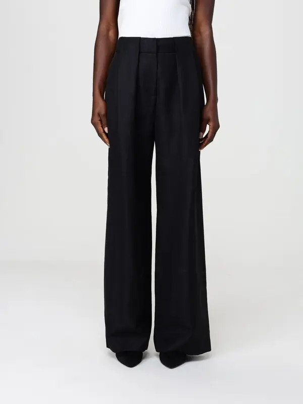 PT TORINO Cotton Blend Palazzo Trousers