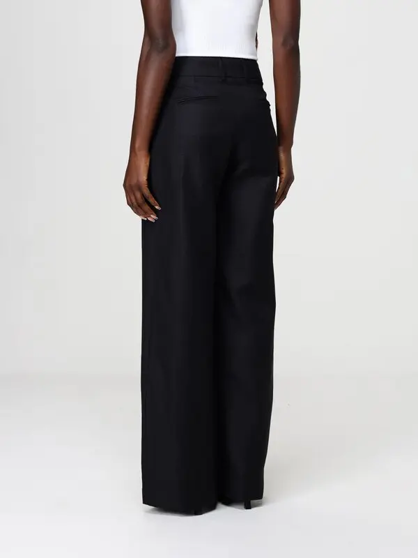 PT TORINO Cotton Blend Palazzo Trousers