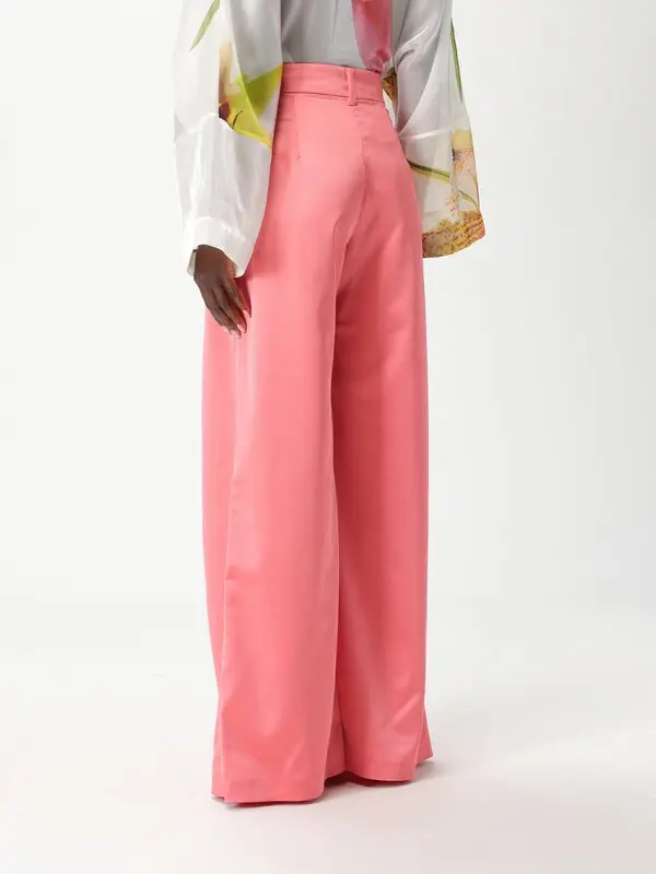 GENNY Wide Leg Trousers - Pink