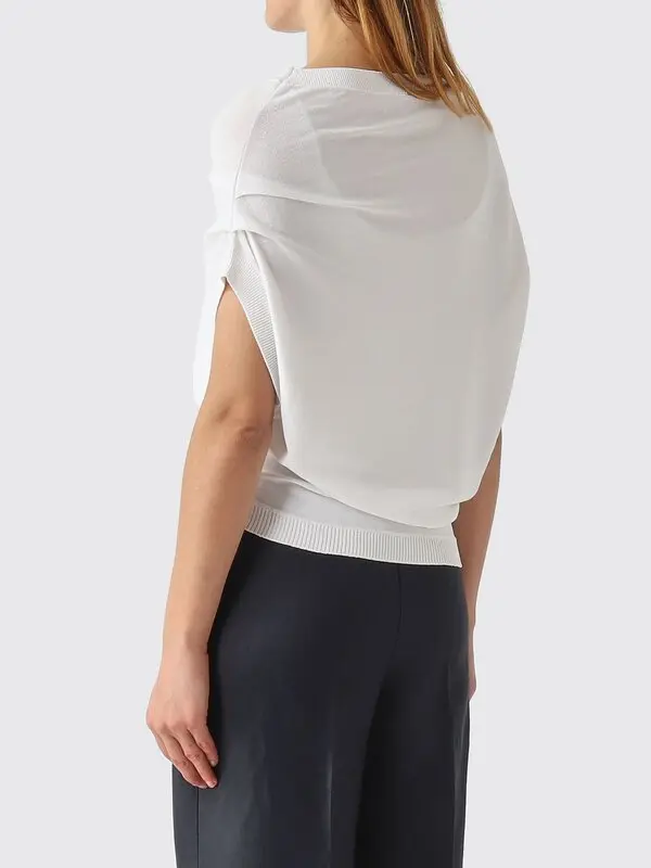 Liviana Conti Draped Viscose Top