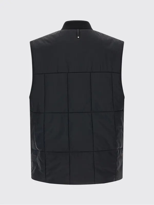 Mackage Quilted Nylon Padded Gilet With Bomber Collar And Zip