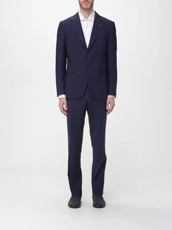 Tagliatore Wool Blend Single-breasted Dress