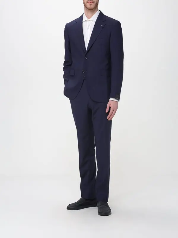 Tagliatore Wool Blend Single-breasted Dress