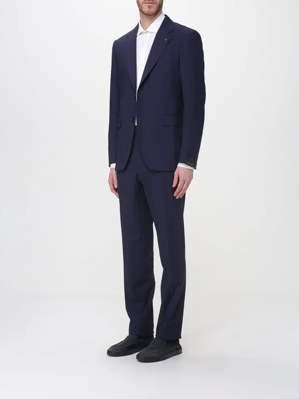 Tagliatore Wool Blend Single-breasted Dress