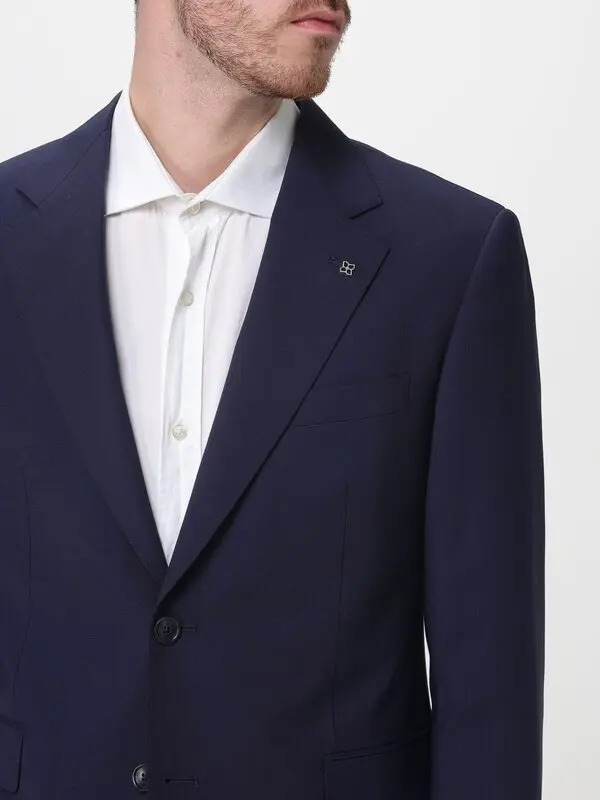 Tagliatore Wool Blend Single-breasted Dress