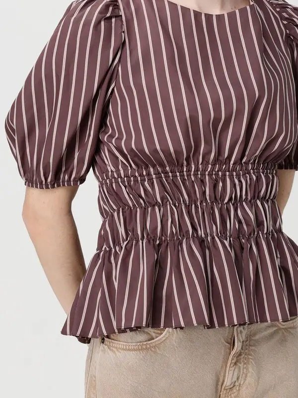 Pinko Striped Viscose Blouse