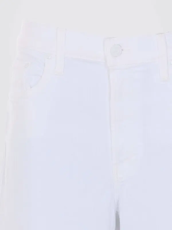 MOTHER High-waisted Wide Leg Jeans In Denim