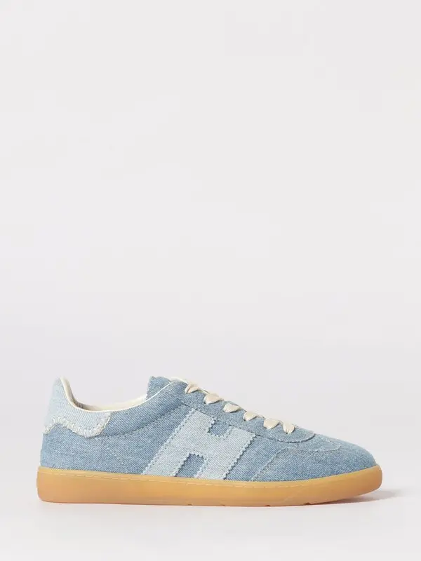 Hogan Cool Cotton Denim Sneakers