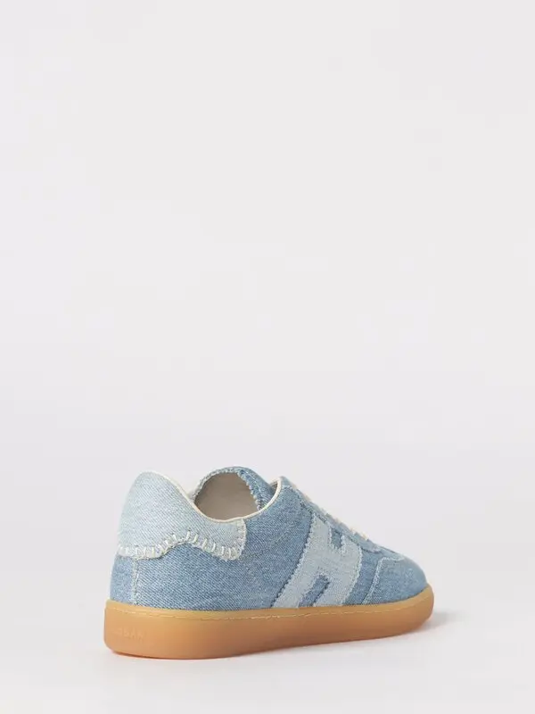 Hogan Cool Cotton Denim Sneakers